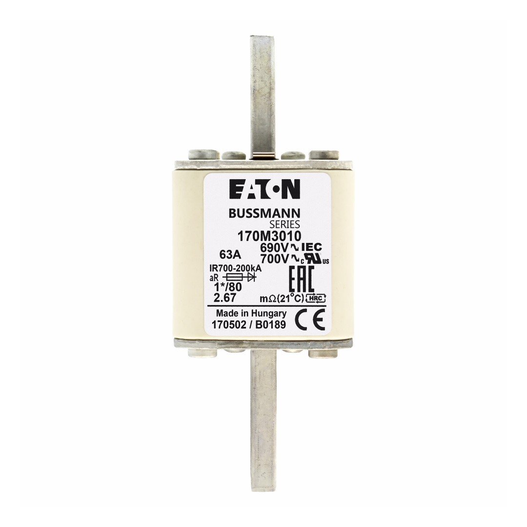 EATON BUSSMANN SERIES HIGH SPEED SQUARE BODY FUSES 170M3009 - WOW ...