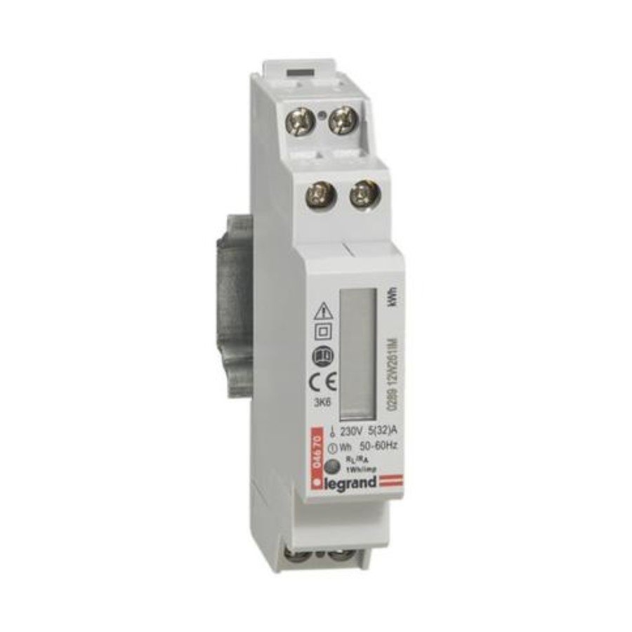 Legrand 004670 Single-phase energy meter - WOW Electricals