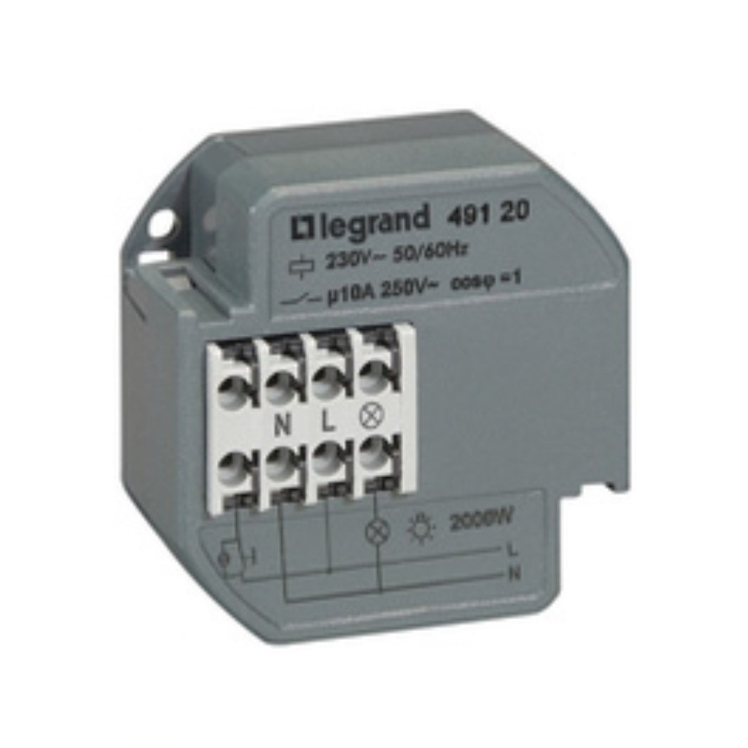 Legrand 049120 Single pole latching relay - WOW Electricals