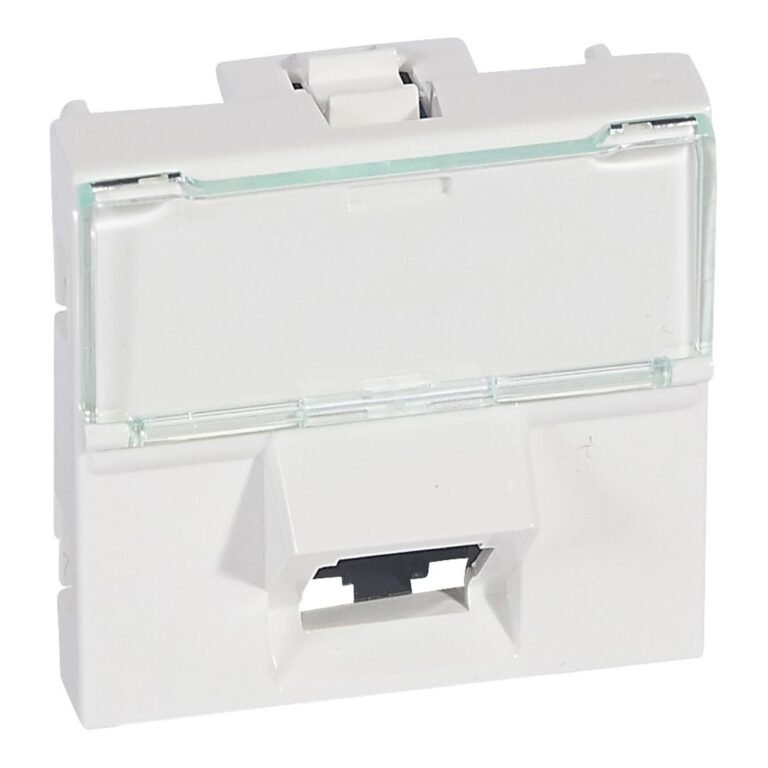 Legrand 076503 RJ 45 socket Mosaic - category 6 UTP 45° - 2 M - WOW ...