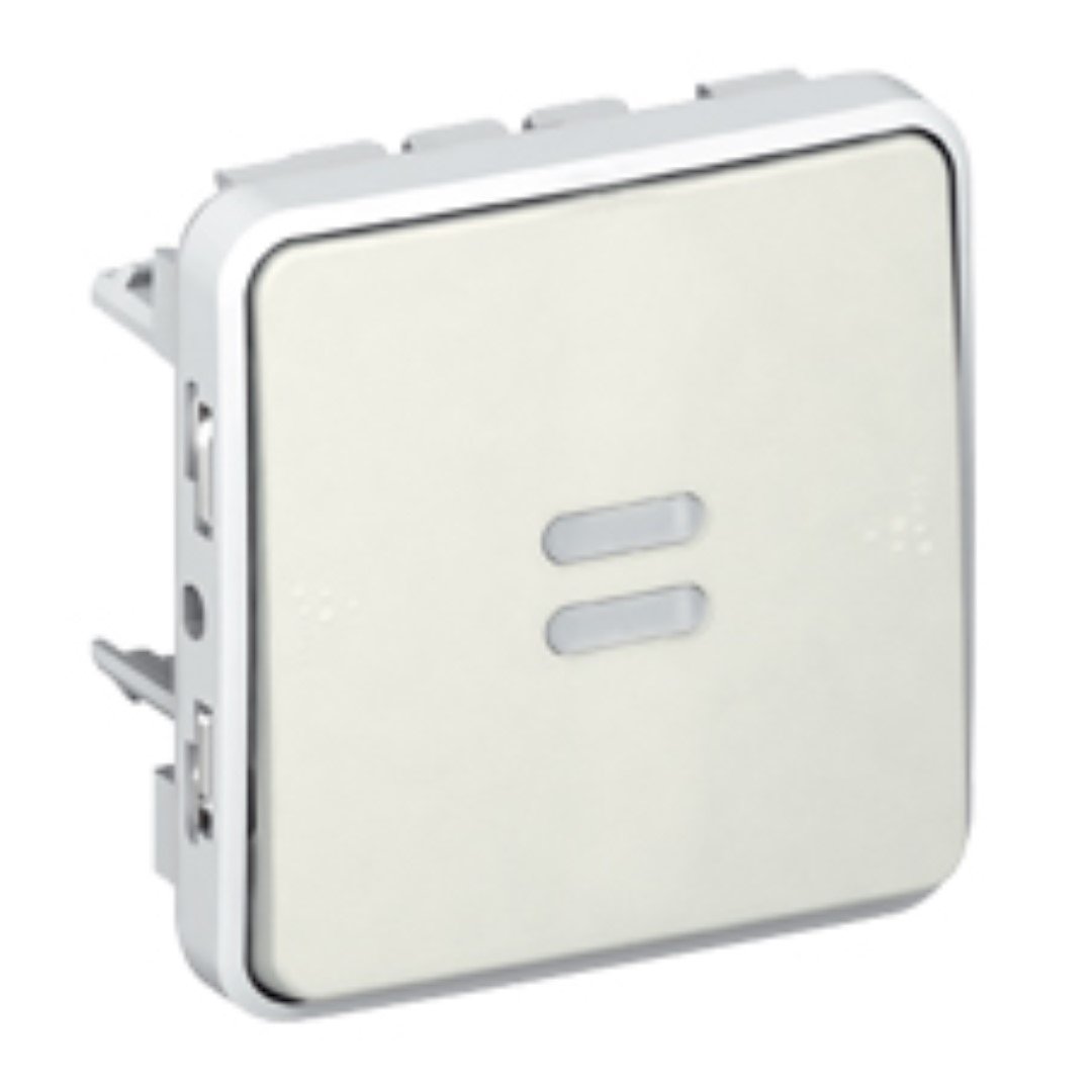 Legrand 069612 Switch Plexo IP55 - 2-way with indicator - WOW Electricals