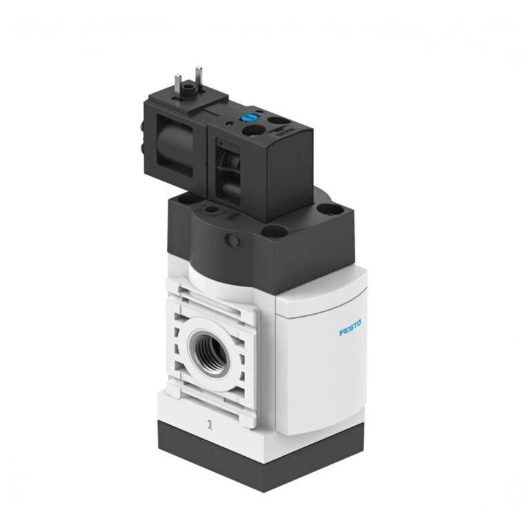 Festo 3/2-way, Closed, Monostable Pneumatic Solenoid Valve - Pilot G 1/ ...