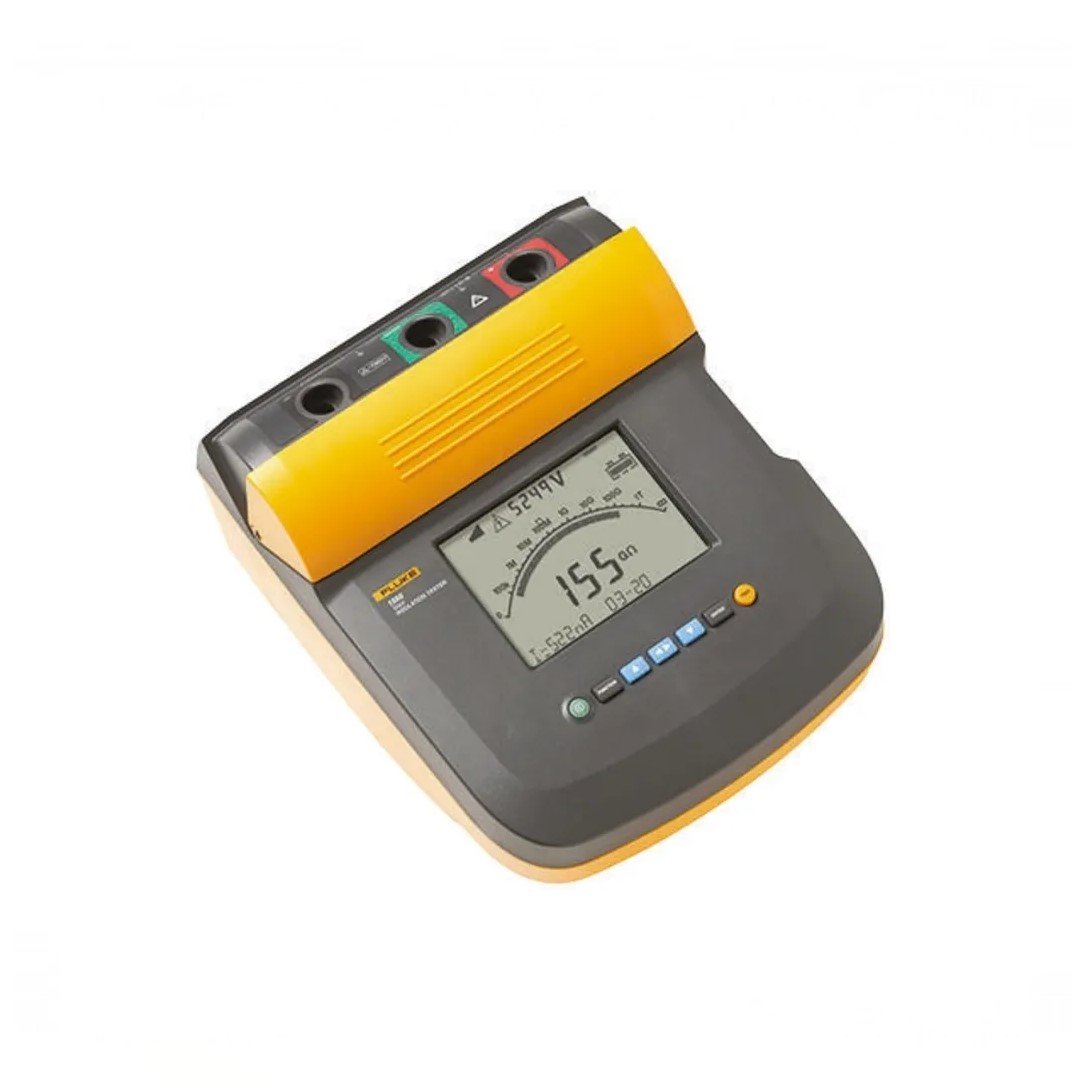 Fluke 1555 Insulation Tester, 250V Min, 10000V Max, 2TΩ Max, CAT III ...