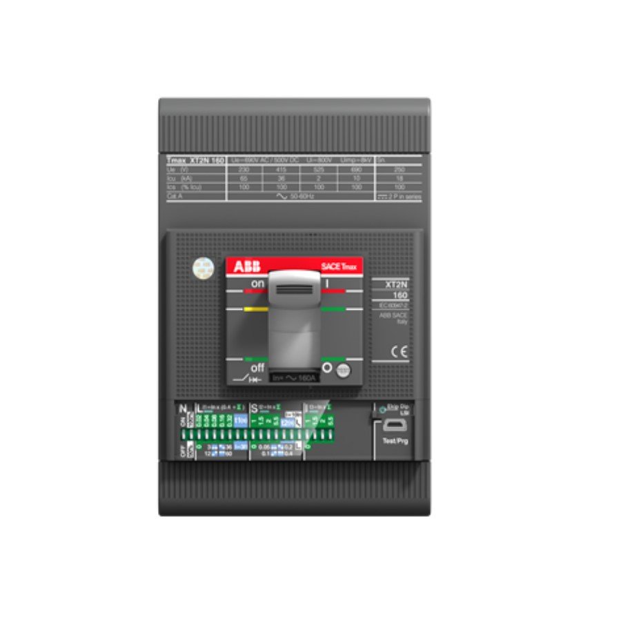 ABB MCCB 1SDA067932R1 XT2L 160 Ekip LSIG In=100A 3p F F - WOW Electricals