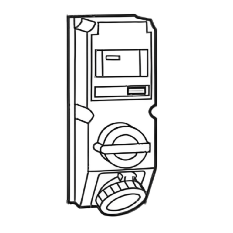 Legrand 59665 HYPRA - IEC IP66/67 2P+E 2P+E 240V a.c. 32A 059665 - WOW Electricals