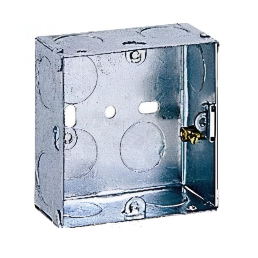 Buy 089113 Legrand Flush Mounting Steel Back Box with Knockouts - WOW ...